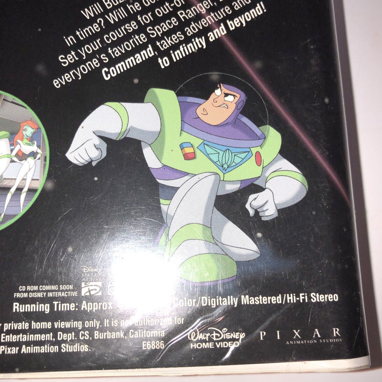 Buzz Lightyear of Star Command: The Adventure Begins (VHS, 2000) M-1 ...