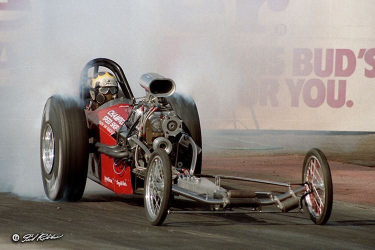 4x6 Color Drag Racing Photo Sammy Hale "CHAMPION SPEED SHOP" AA/FD ...