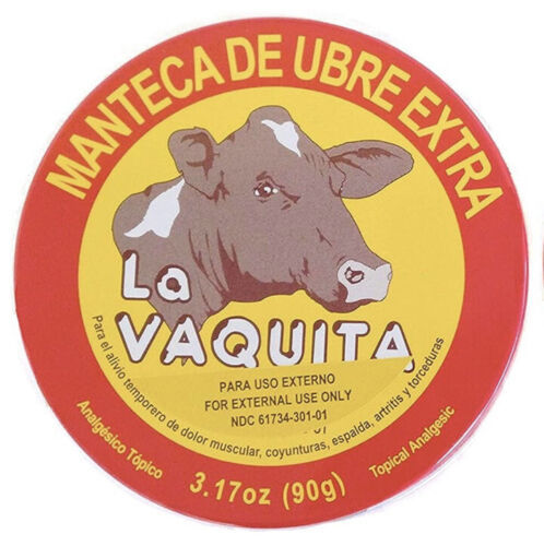 (1 CAN/3.17oz) La Vaquita Extra Strength Udder Balm Manteca De Ubre ...