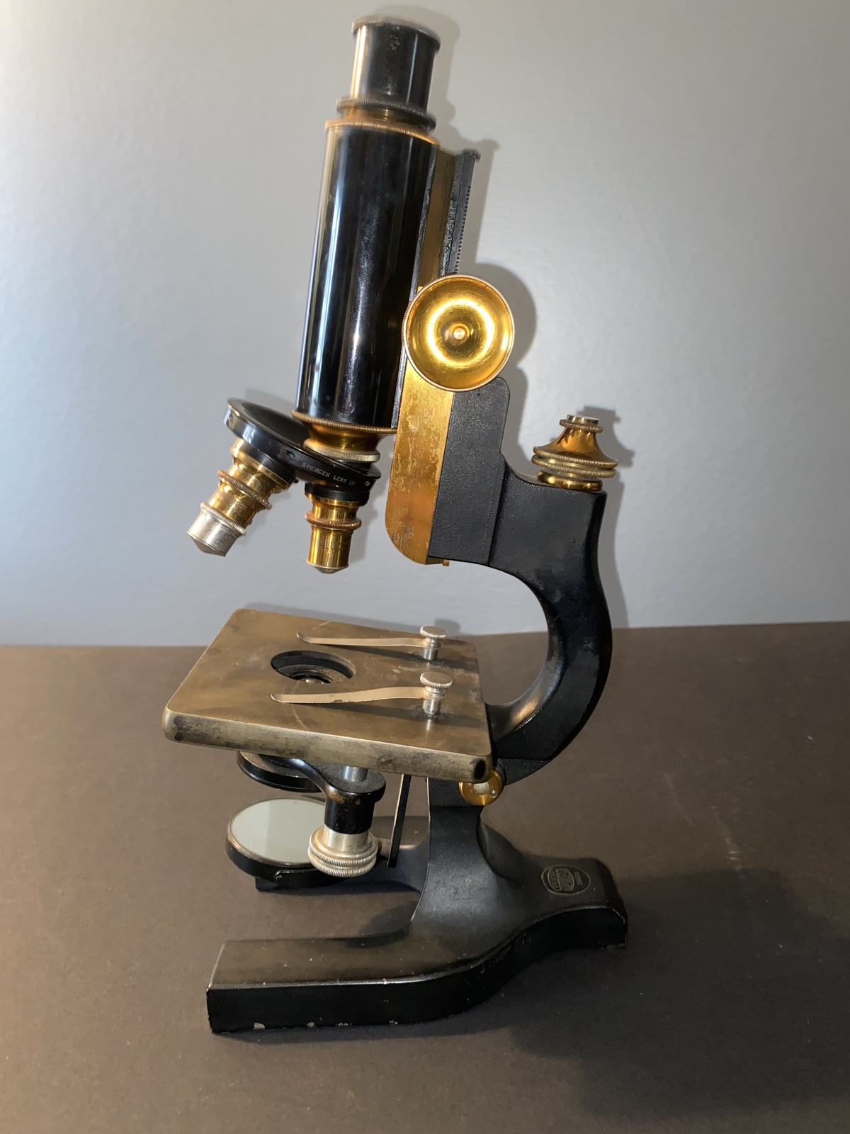 Spencer Lens Company Monocular Microscope, Buffalo, New York, 1920 ...