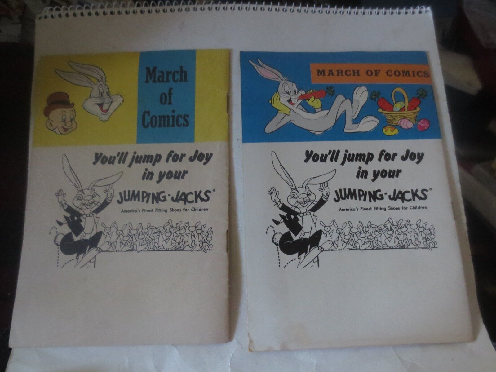 1962 March Of Comics Bugs Bunny issues No. 220 1962 #273 1967 ad Jumping Jacks - Comics ...