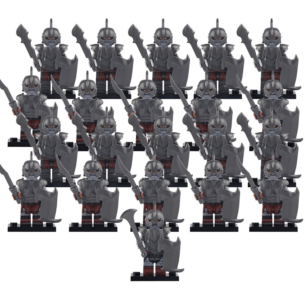 21pcs Lord of the Rings The Hobbit The Dol Guldur Orc Army Soldiers ...