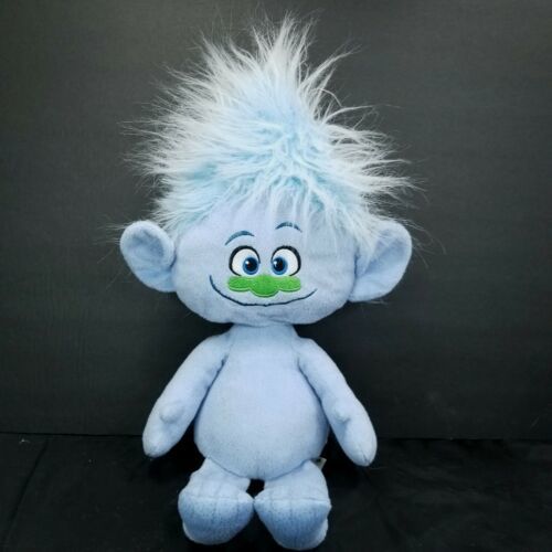Dreamworks Plush Blue Trolls Guy Diamond Blue Shiny 21" Large Soft ...