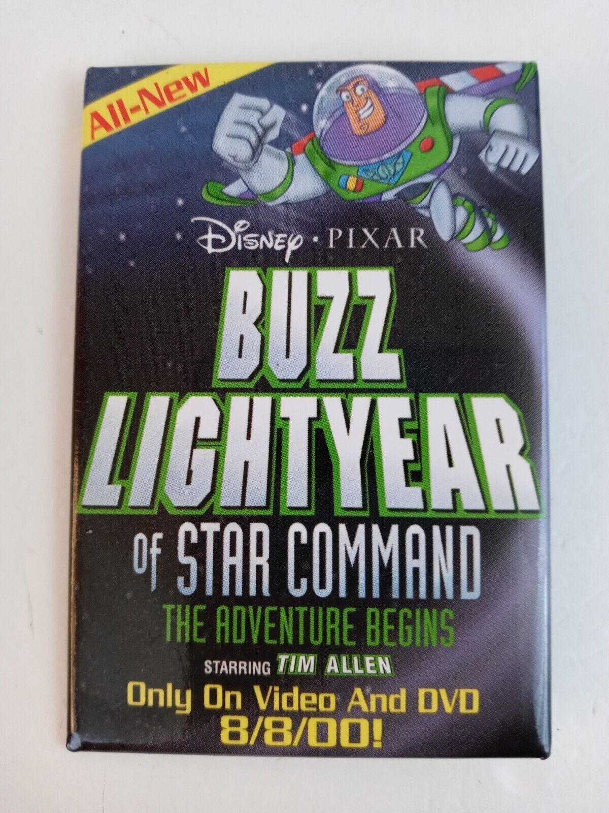 Disney Pixar Buzz Lightyear Of Star Command The Adventure Begin Promo ...