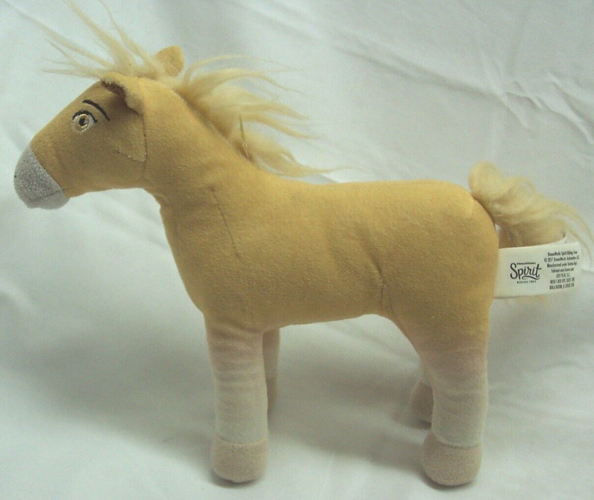 Dreamworks SPIRIT Riding Free CHICA LINDA TAN PONY HORSE 9" Plush ...