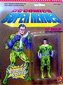 The Riddler Action Figure 1989 - DC Comics Super Heroes - Action Figures
