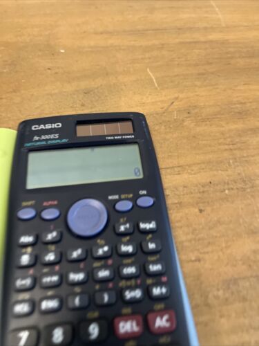 Casio FX-300ES Plus Scientific Calculator Solar Powered Operated ...