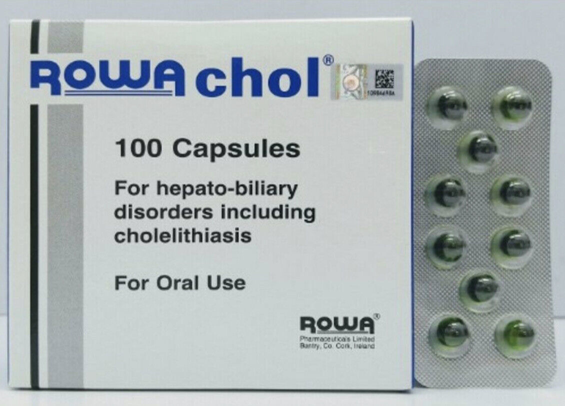 2 X ROWACHOL 100's For Hepato Biliary Disorders Cholelitiasis ...