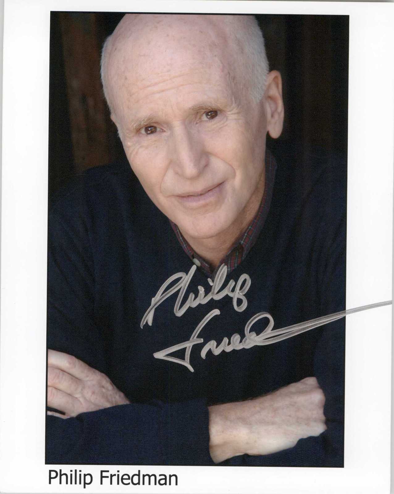 Philip Friedman Signed Autographed Glossy 8x10 Photo - Photographs