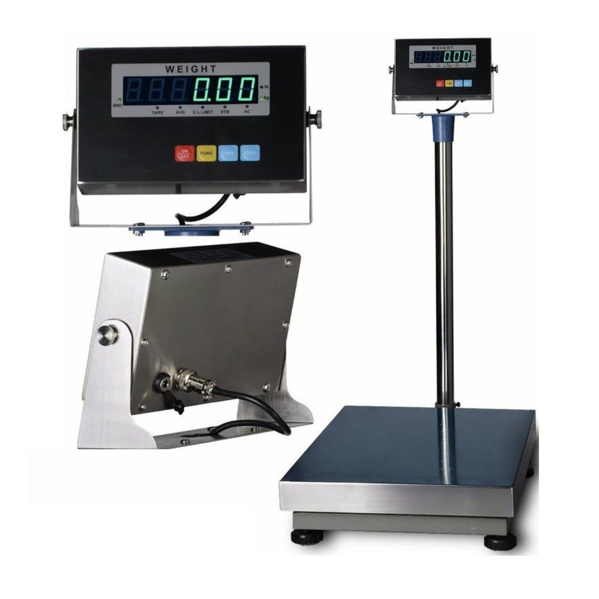 SellEton SL-Bench-TCS-12"x16" Bench Scale with Stainless Steel Bench ...