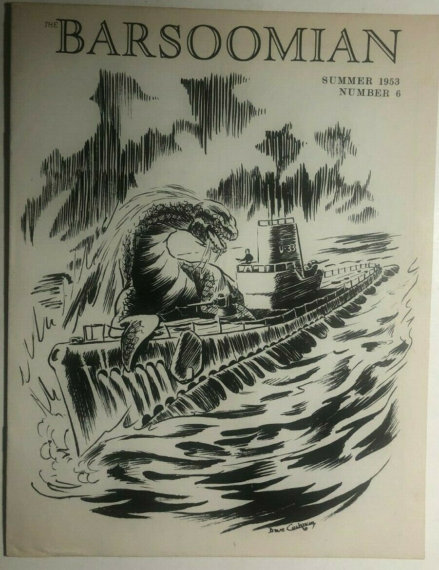 THE BARSOOMIAN #6 (1969 R) Edgar Rice Burroughs fanzine Dave Cockrum ...