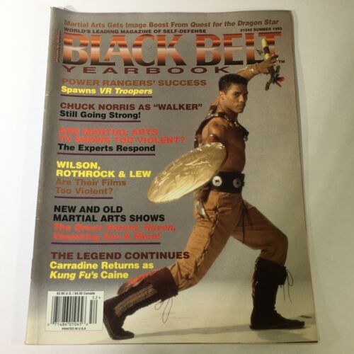Black Belt Magazine Summer 1995 - Chuck Norris as Walker / Cynthia ...