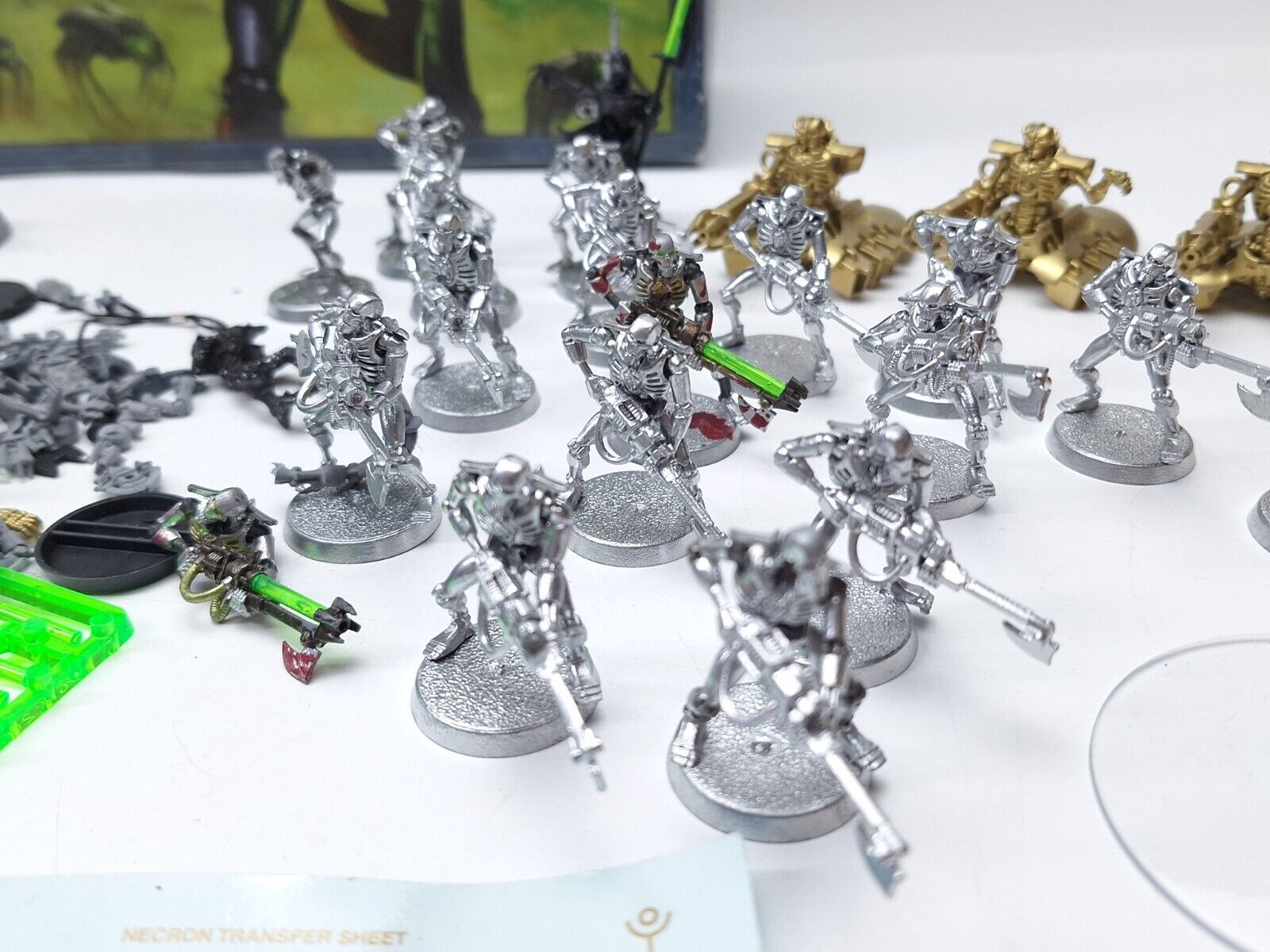 Warhammer 40K Necron Battleforce MKII Plastic Model Kit Battle Force ...