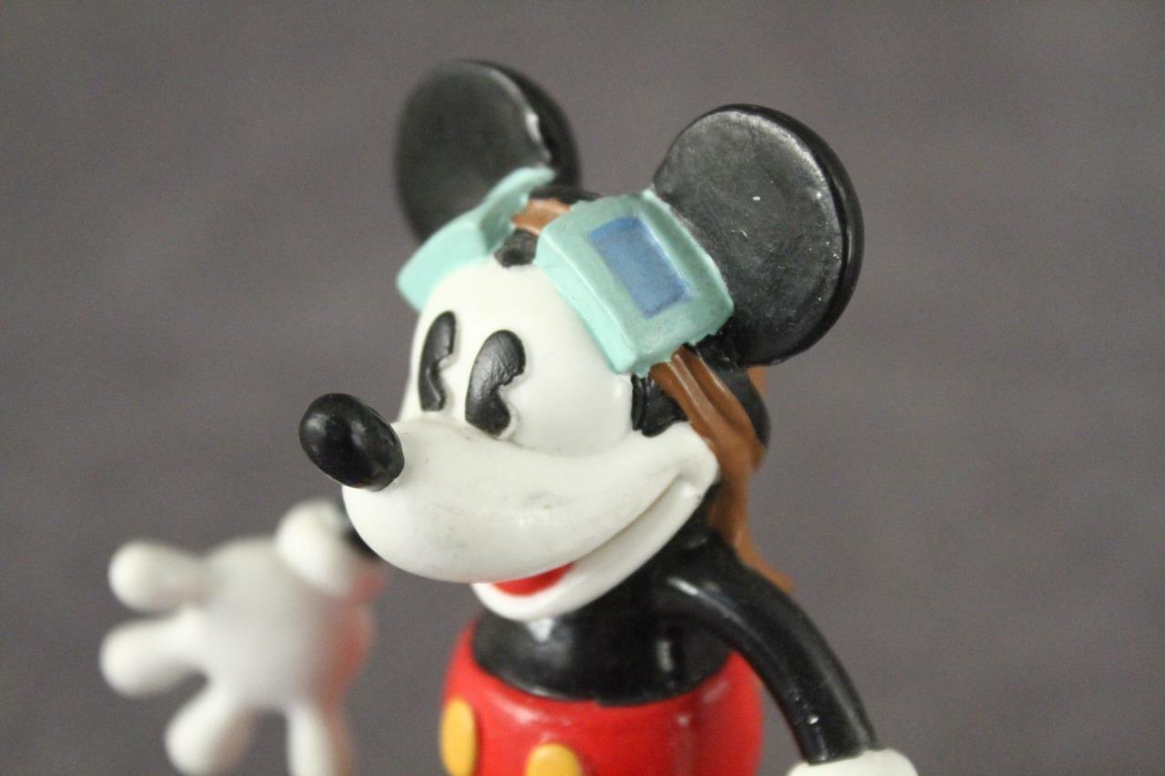 Vintage Toy Walt Disney Rubber Bendable MICKEY MOUSE Talking Aviator ...