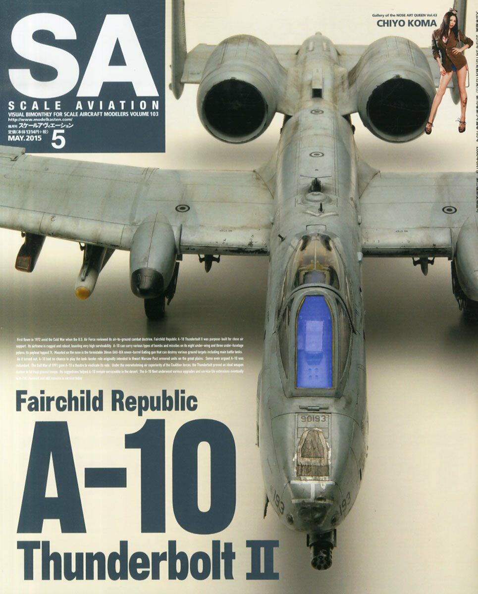 SCALE AVIATION SA May 2015 Japan Airplane Plastic Model Magazine ...