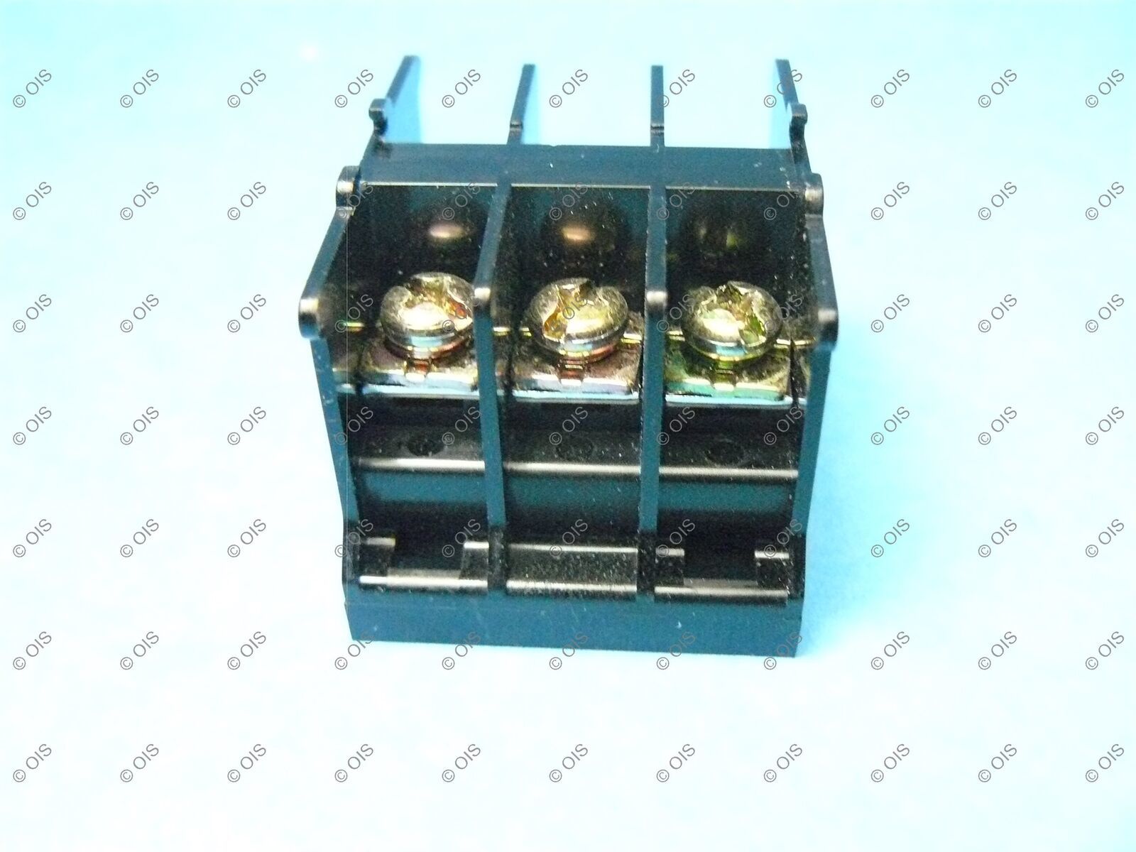 Idec BA211T DIN Rail Terminal Block Feed Through 3 Pole 20 Amp 300 V ...