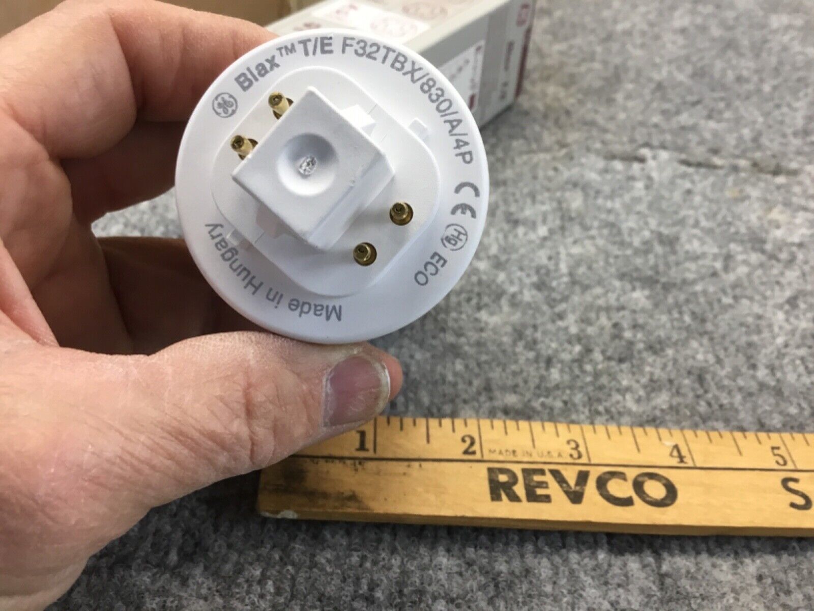 NEW GE Biax T/E 32W Compact Fluorescent Lamp F32TBX/830/A/4P/EOL -10 ...