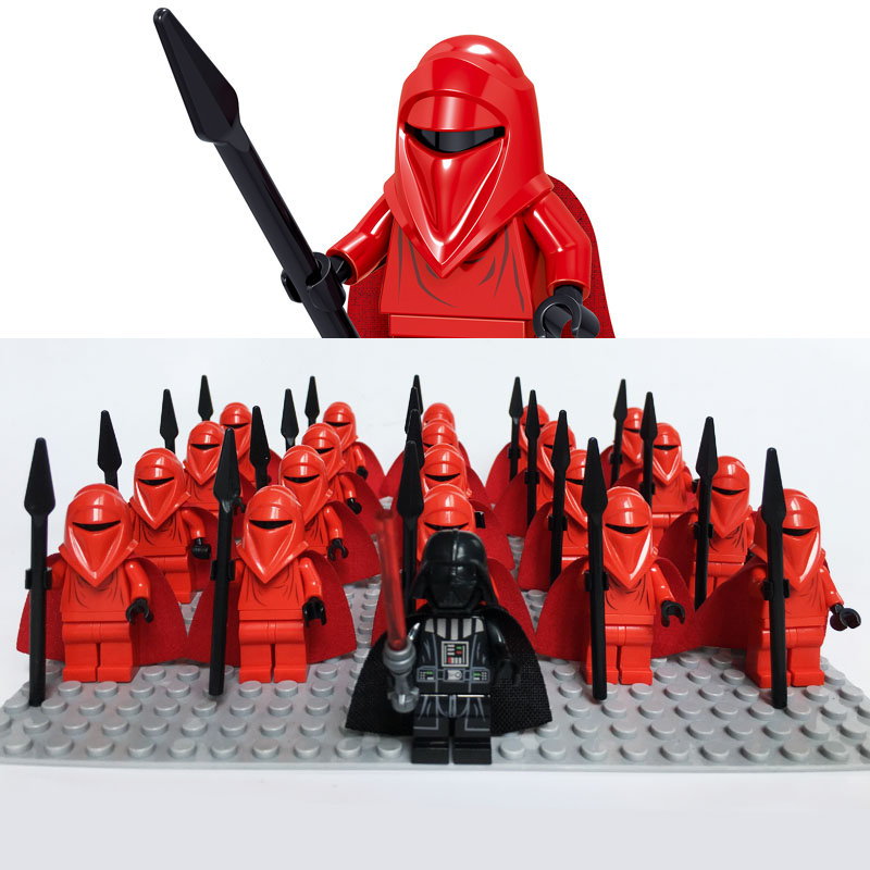 Star Wars Revenge of the Sith Emperor's Royal Guard Minifigures ...