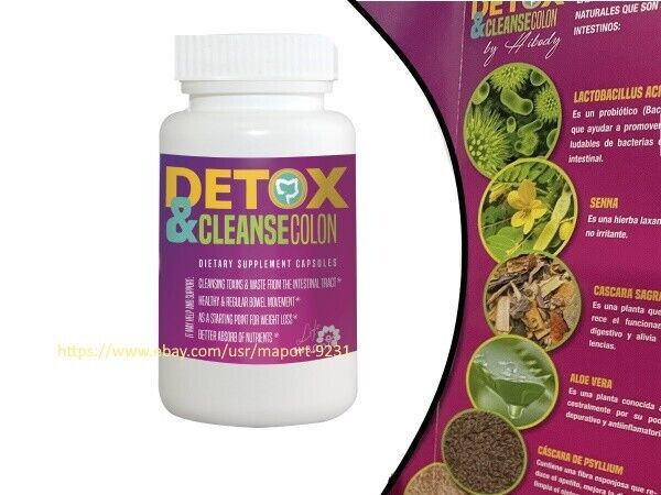 Detox & Cleanse Colon by Hibody / Desintoxica tu Sistema Digestivo ...