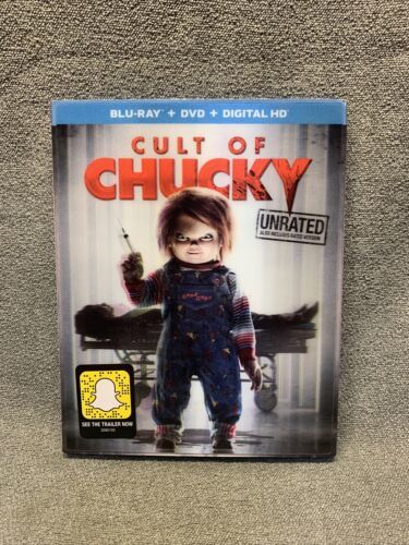 CULT OF CHUCKY Blu-Ray DVD Set Horror Movie Unrated KG JD - DVDs & Blu ...