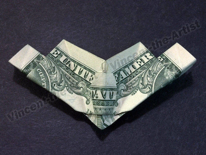 B-2 Stealth Bomber Jet Fighter Money Origami Dollar Military Army Navy ...