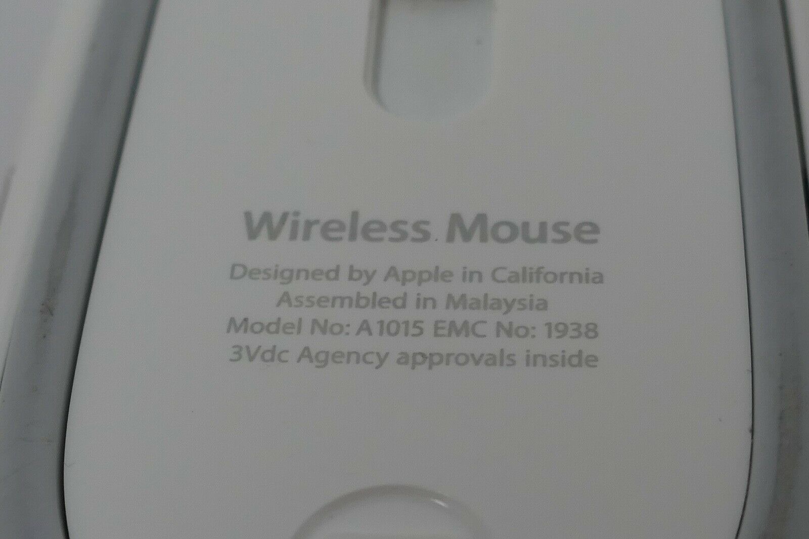 Apple A1015 Bluetooth Wireless Optical Mouse - Mice, Trackballs & Touchpads