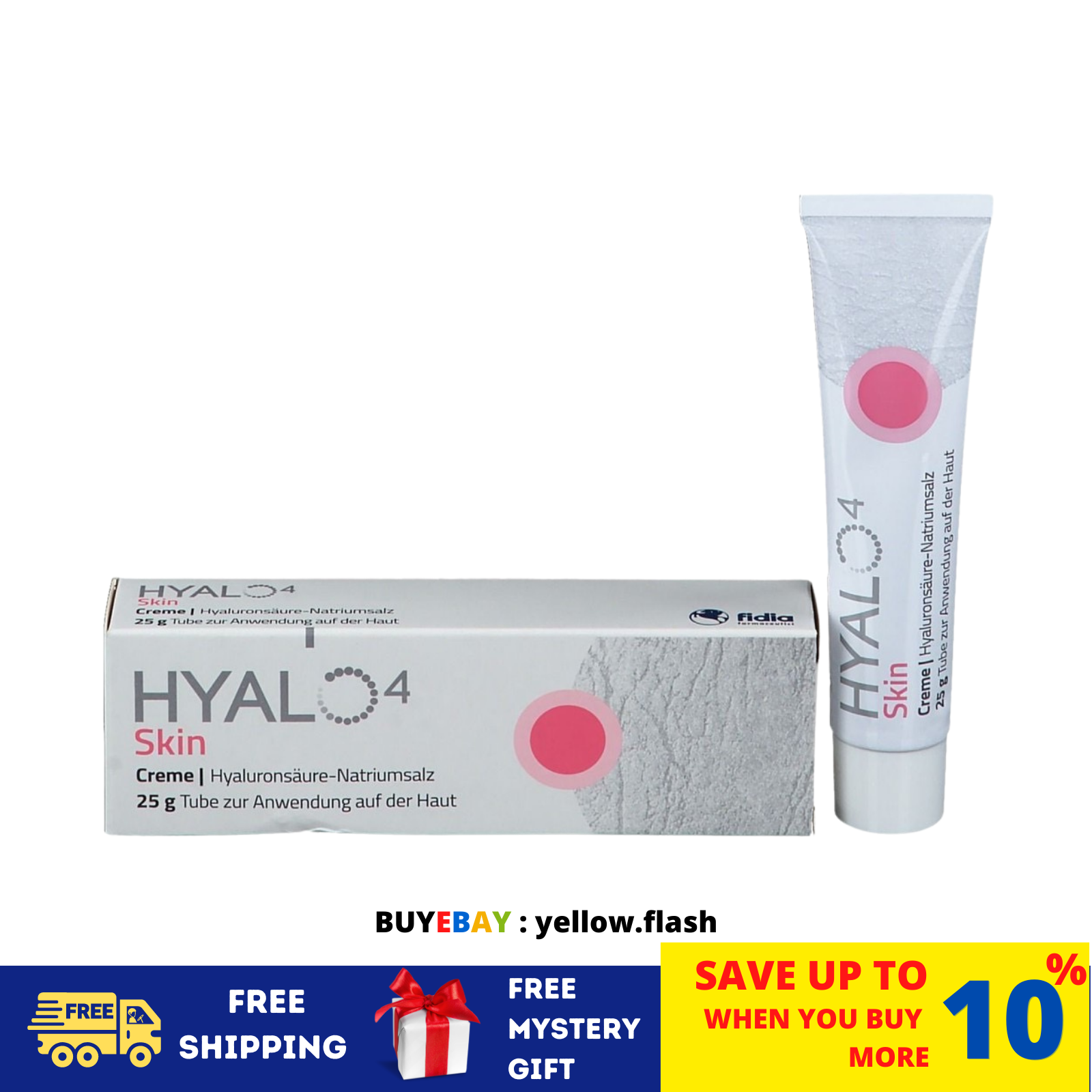 HYALO4 Skin Cream 25g For Wounds, Ulcers, Sores, Irritation - Ointments ...