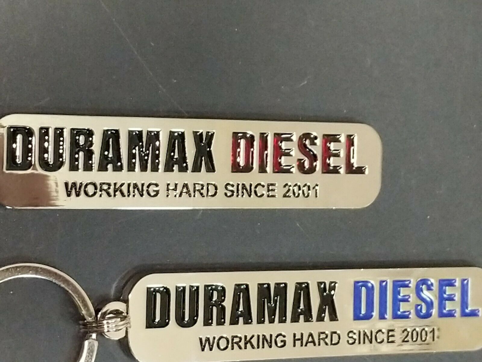 Duramax Diesel Emblem Keychains $14.99ea. (red or blue) (K3) - Decals ...