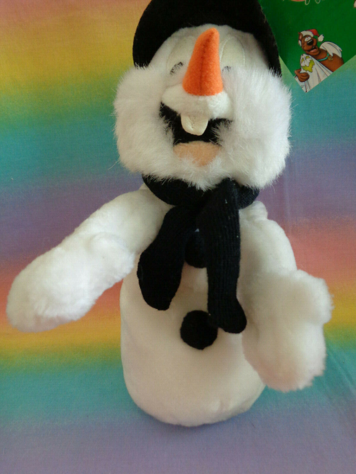 Vintage 1998 Warner Bros Studio Store Bugs Bunny Snowman Bean Bag Plush ...