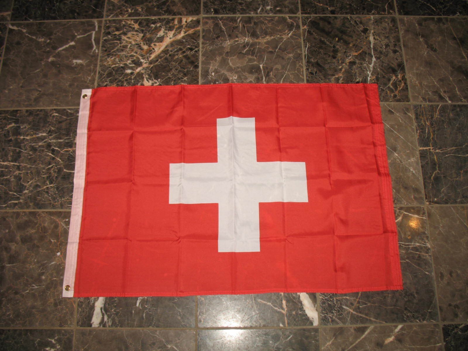 2X3 Switzerland Cross Rough Knitted Flag 2'X3' Brass Grommets - Weather ...