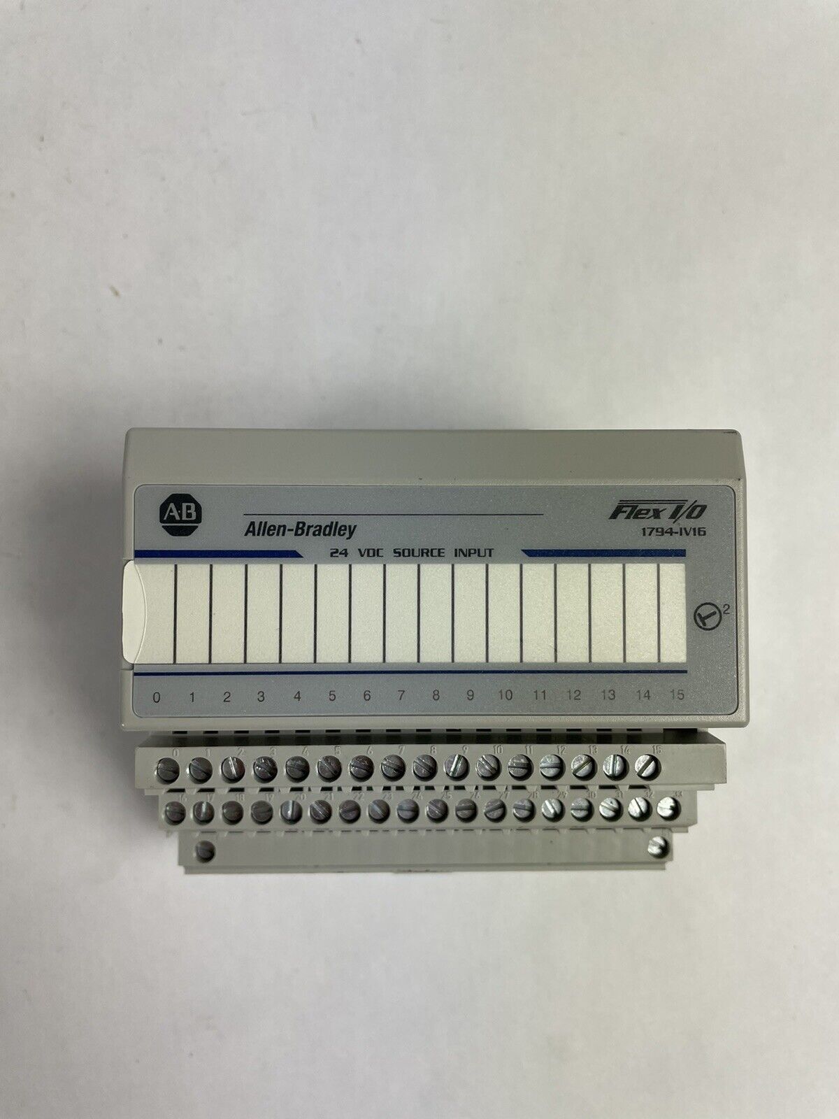 Allen-Bradley 1794-IV16 Series A Input Module Flex I/O w/ 1794-TB3 base ...