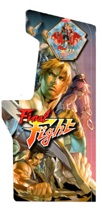 Arcade1up Legacy,Arcade 1up Final Fight arcade design Artwork Vinyl ...