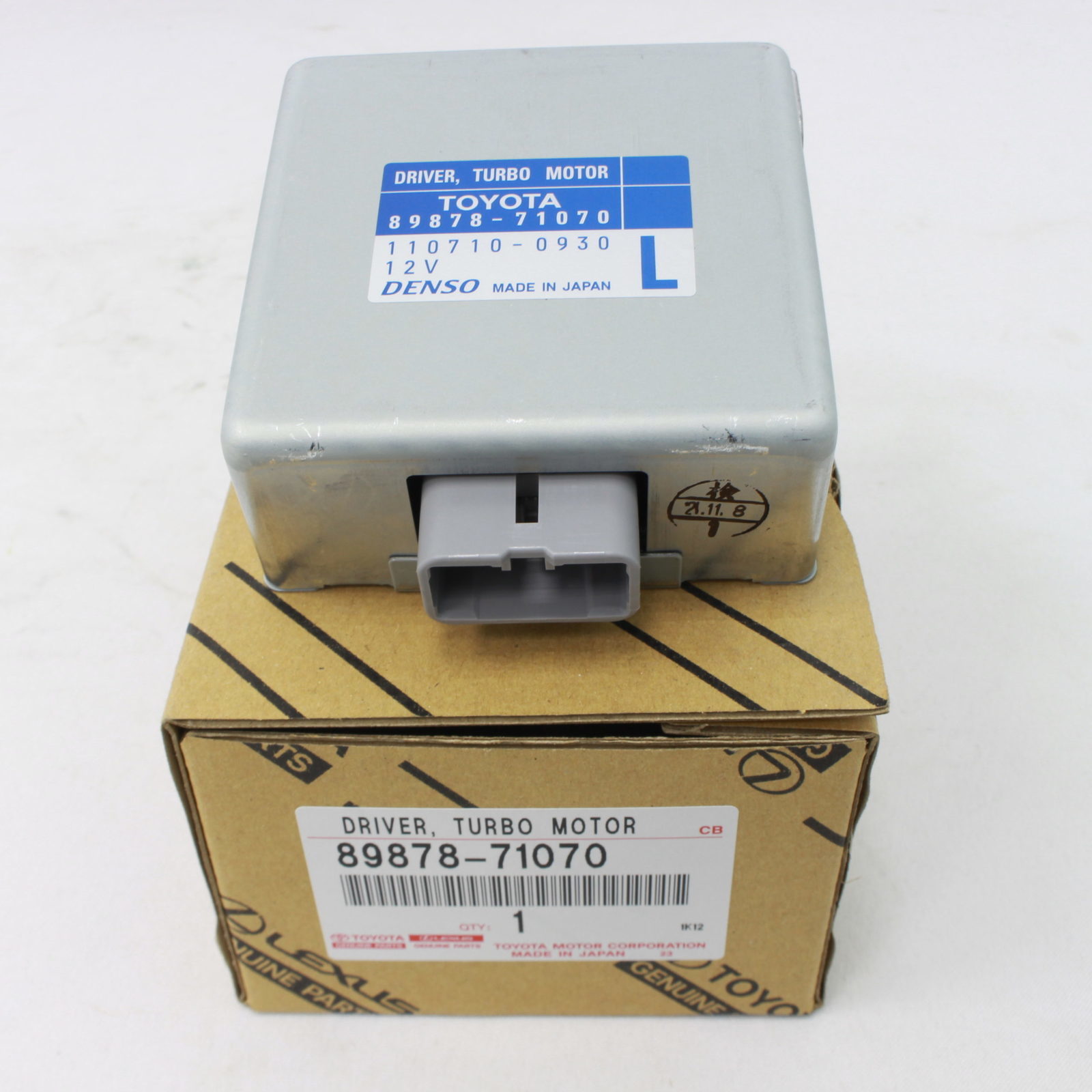 Toyota Hilux Fortuner 1KDFTV 3.0L Turbo Driver Motor ECD 89878-71070 ...