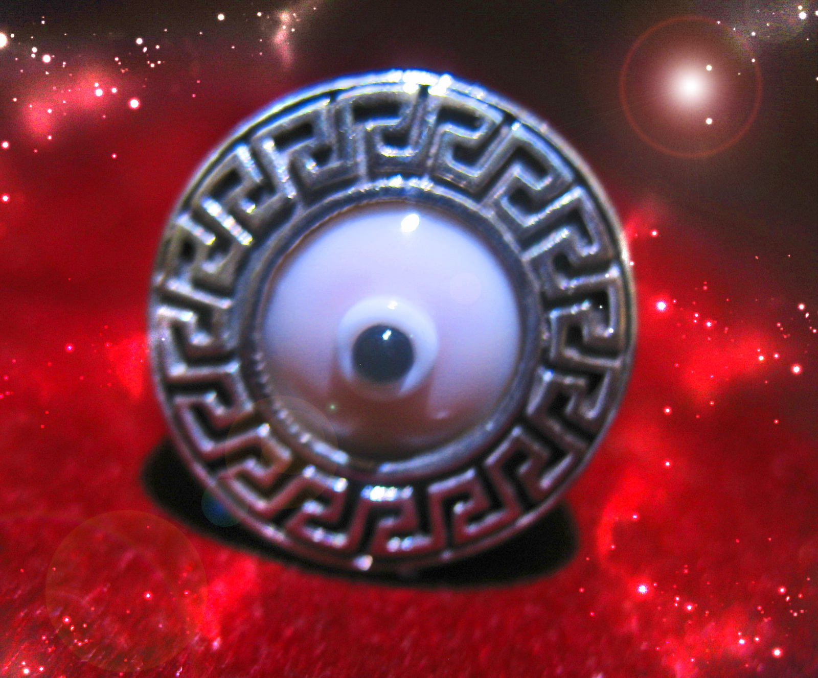 HAUNTED HALLOWEEN ANTIQUE RING ELIMINATE EVIL MIRRORS OF DEFLECTION ...