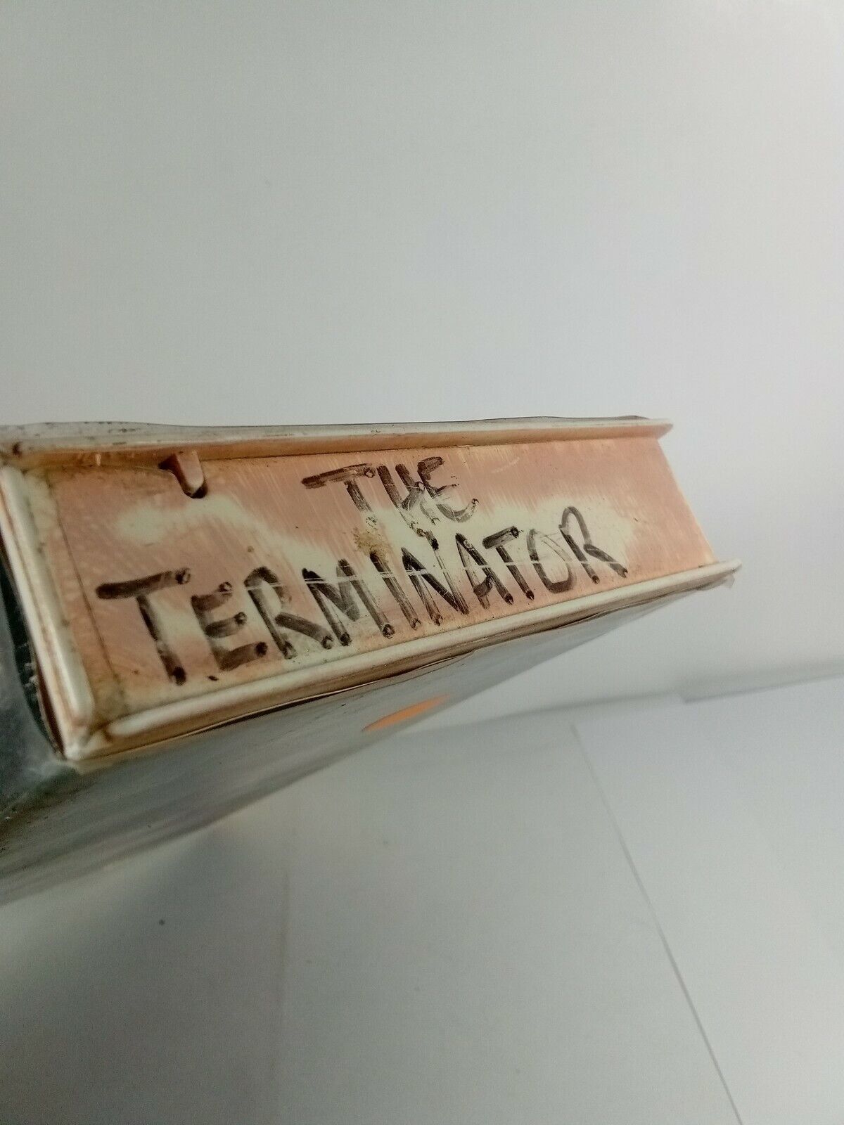 The Terminator VHS Movie TAPE Video Cult Clamshell Thorn EMI ...