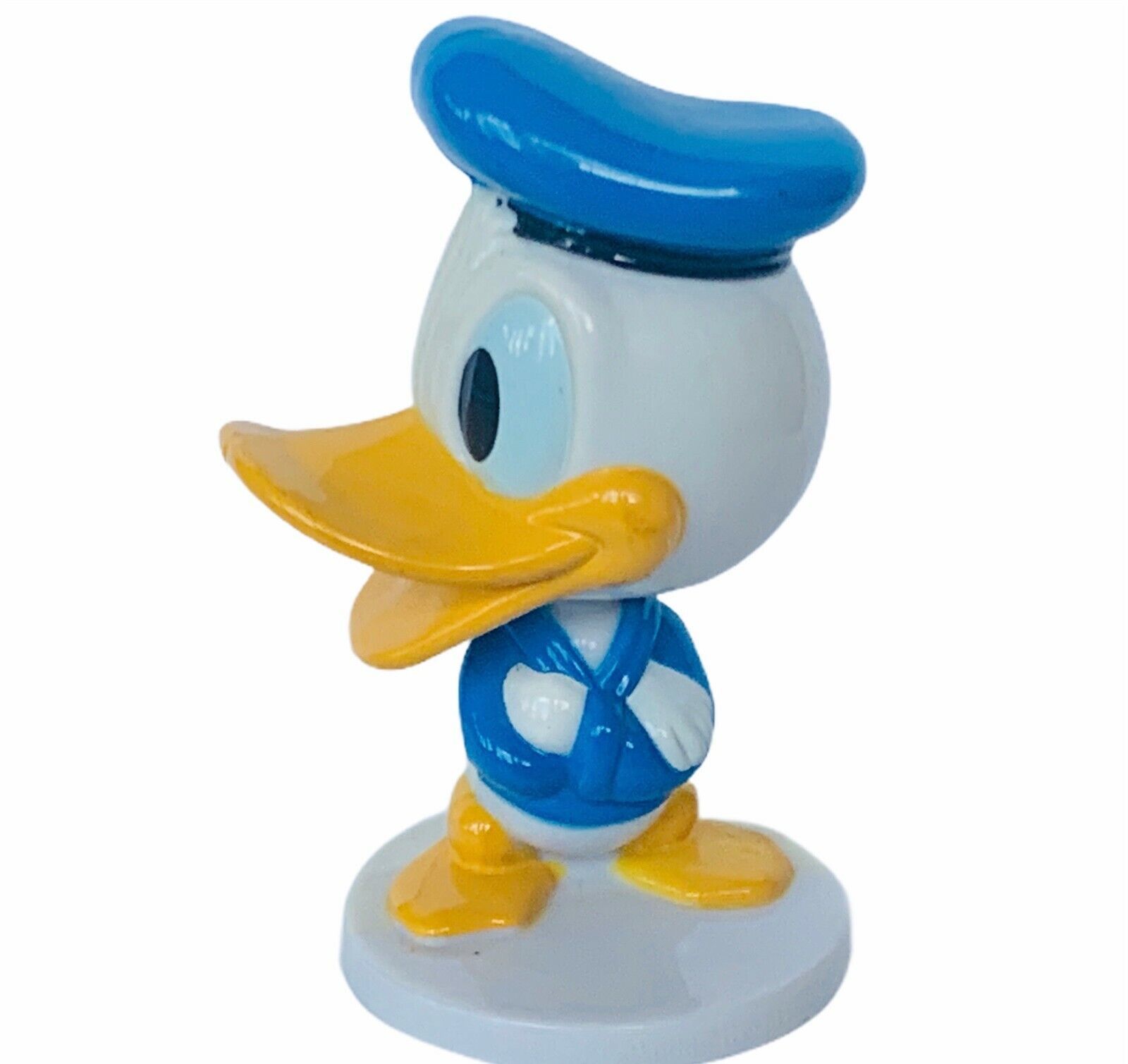 Donald Duck figurine vtg Walt disney disneyland world bobblehead nodder ...
