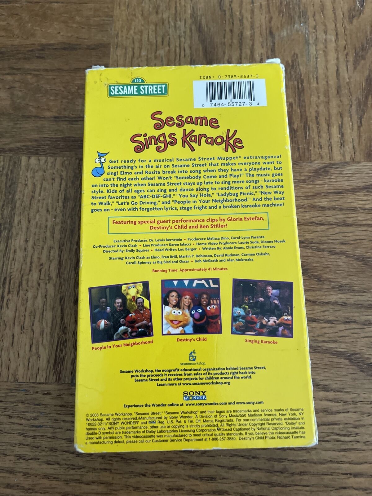 Sesame Street Sings Karaoke VHS - VHS Tapes