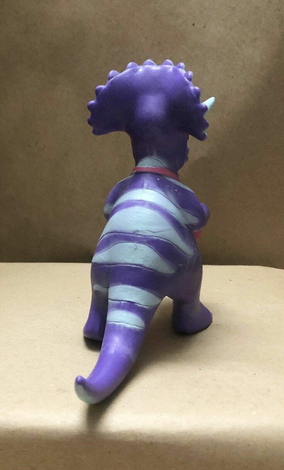 RARE Vintage ANKYO Triceratops Dinosaur Playing Drum by 6” & 3" dragon ...