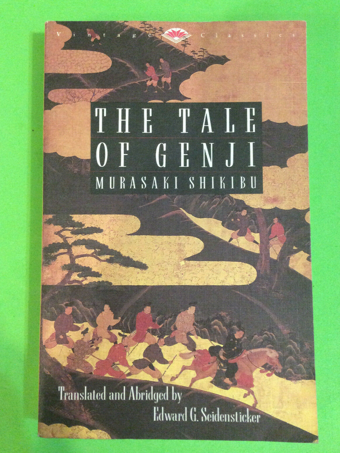 THE TALE OF GENJI by MURASAKI SHIKIBU - SOFTCOVER - VINTAGE CLASSICS EDITION - Books