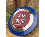 Captain Carter Shield Metal Prop Replica LARP Combat Medieval Rolplay ...