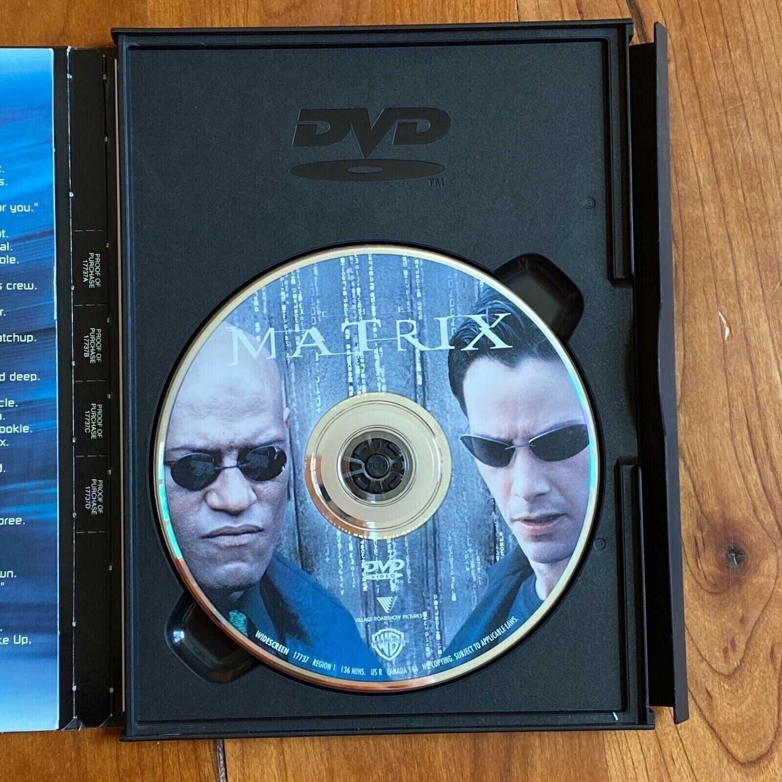 The Matrix (DVD, 1999) and similar items