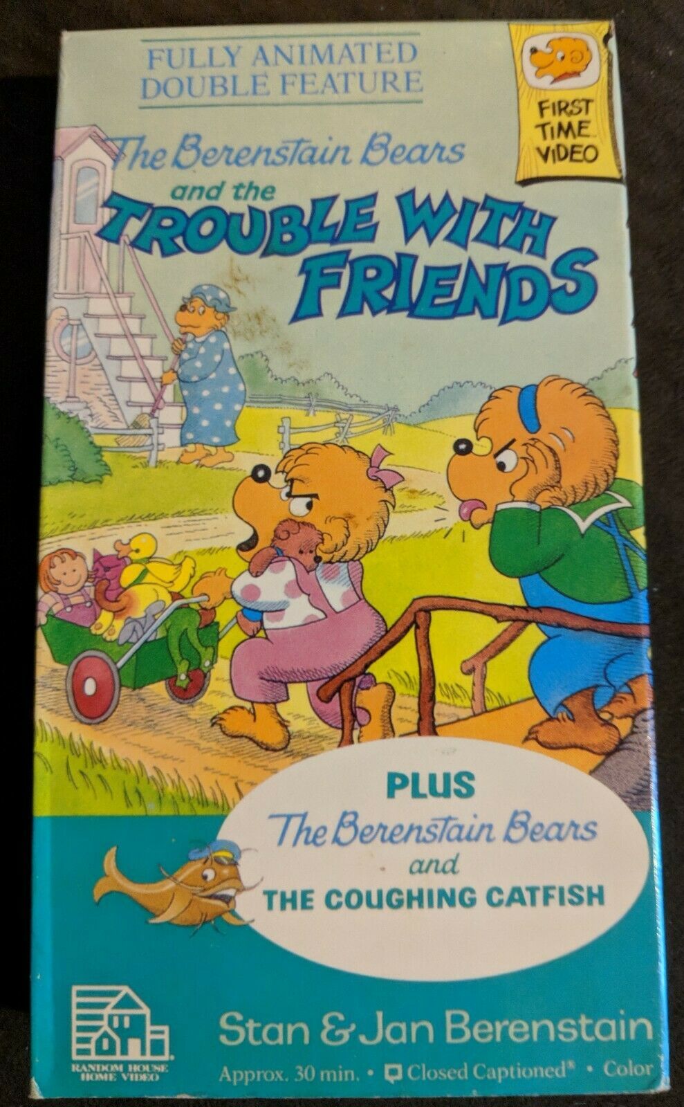 The Berenstain Bears & Trouble W Friends & The Coughing Catfish VHS ...