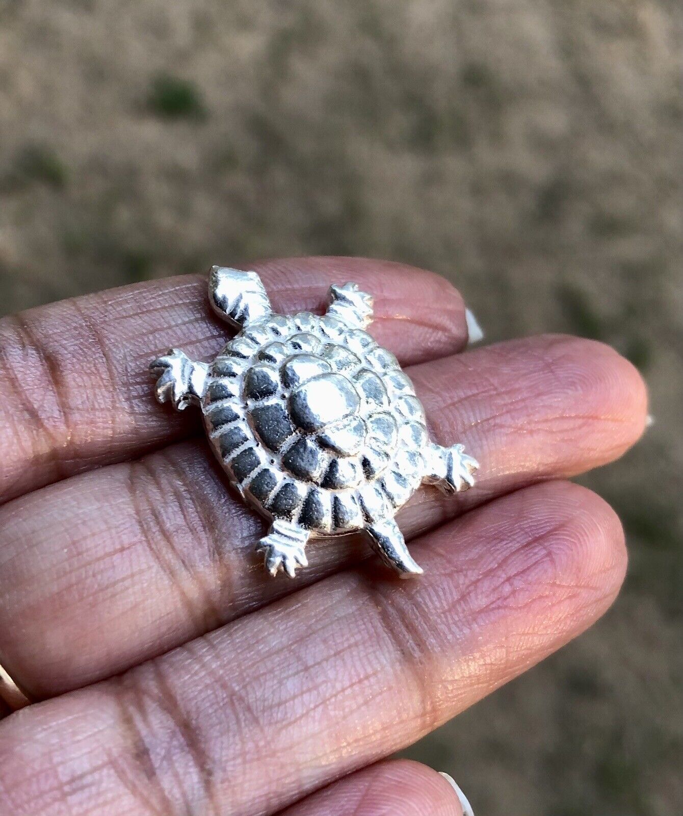 999 Plata Hindú Religioso Señor Vishnus Tortuga Kachua Kurma Avatar 3.2 ...