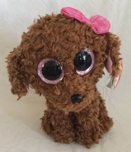 Ty Beanie Boos Boo's MADDIE the 6" Poodle Dog 2014 NEW ~ Claires ...