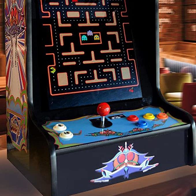 Doc & Pies Arcade Factory 412 Classic Games Arcade Console, Galaga Art ...