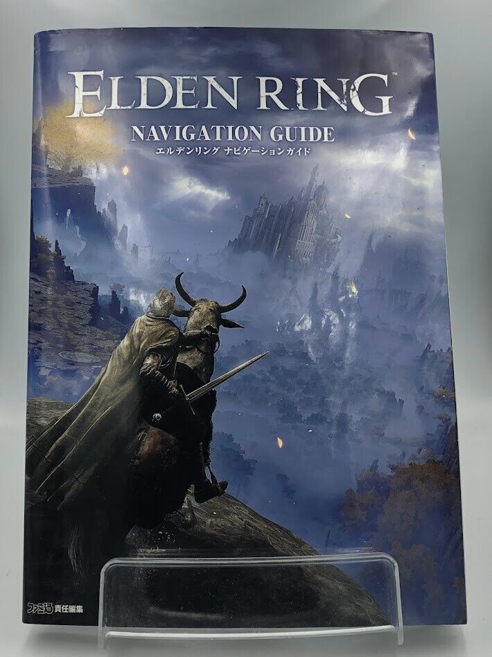Elden Ring Navigation Guide Artbook FromSoftware strategy Japan artwork ...