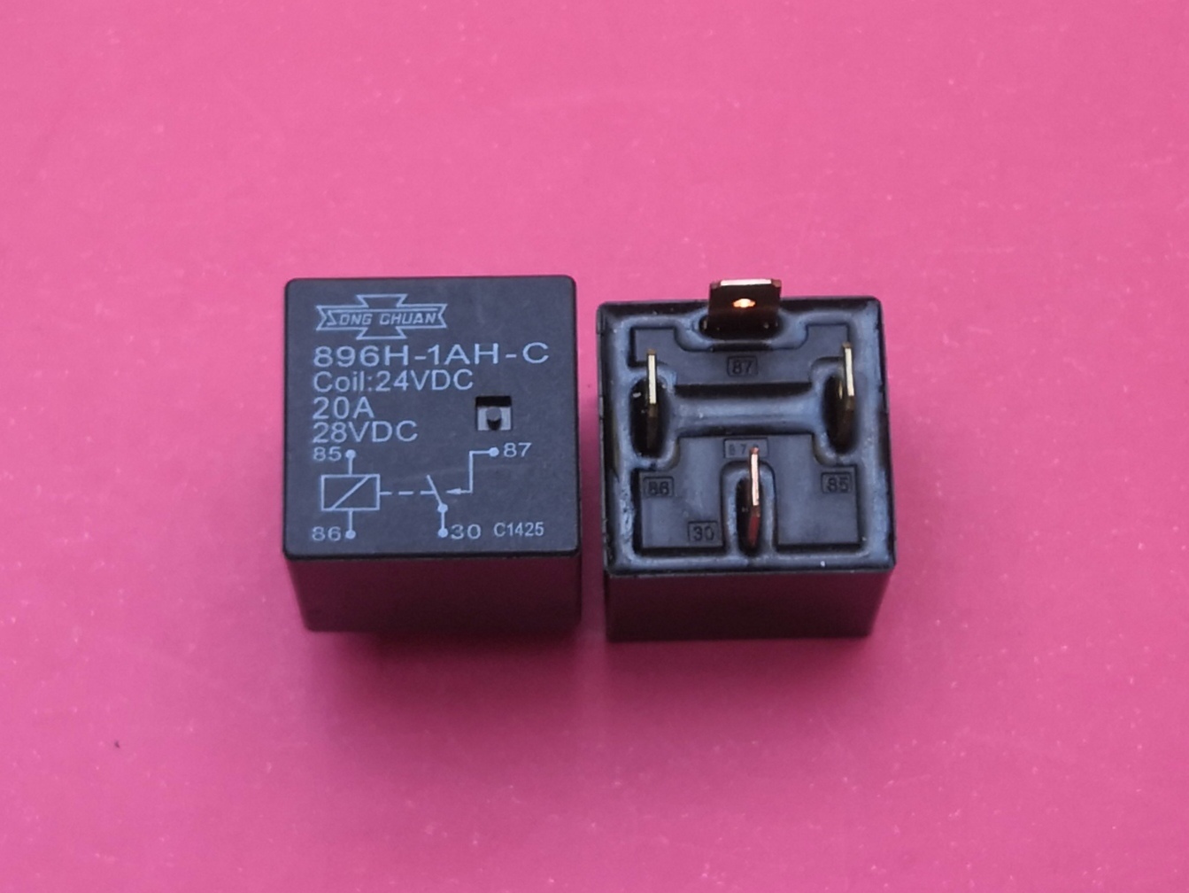 896H-1AH-C, 24VDC Relay, SONG CHUAN Brand New!! - Other