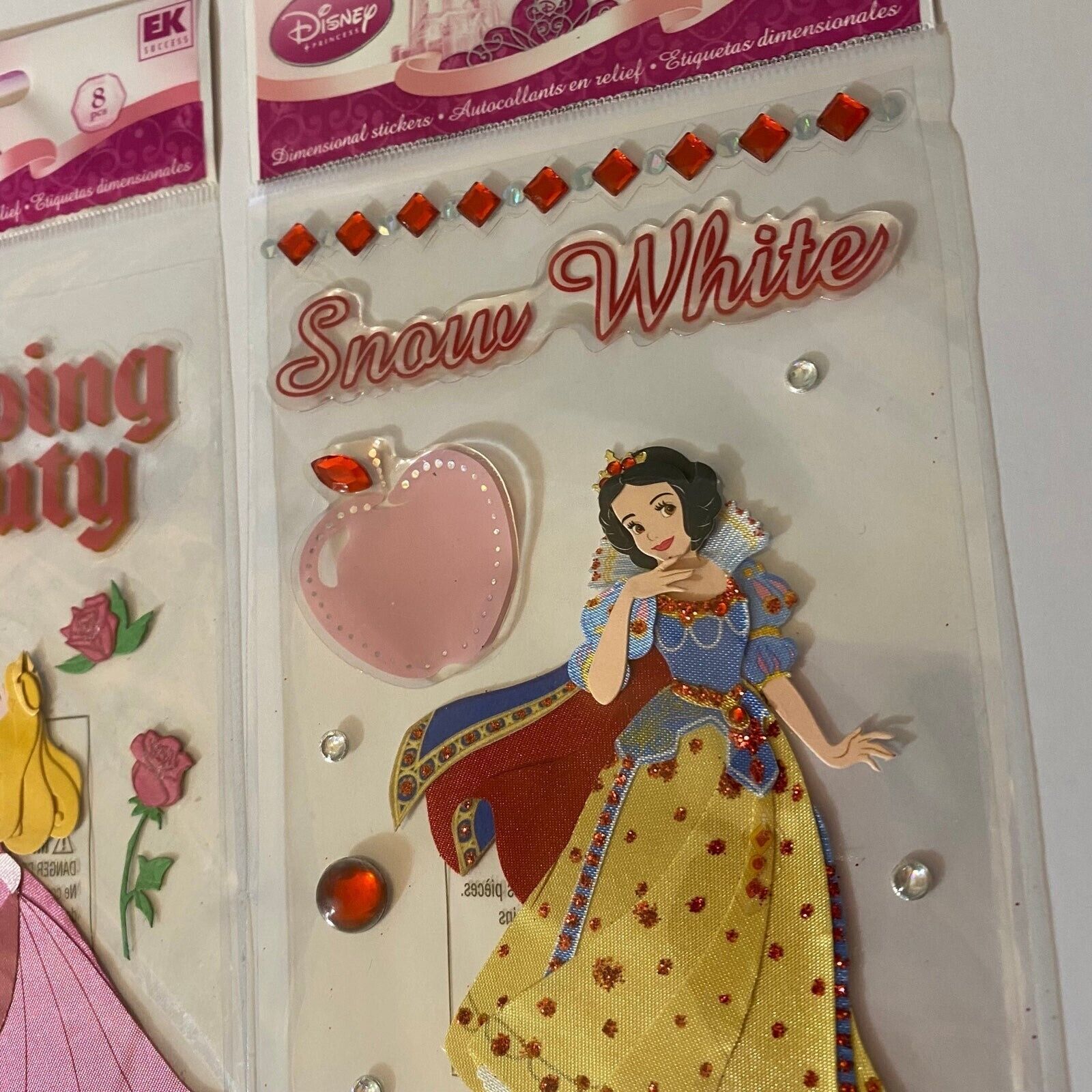 EK Success Disney Princesses & Peter Pan Scrapbook Stickers ...