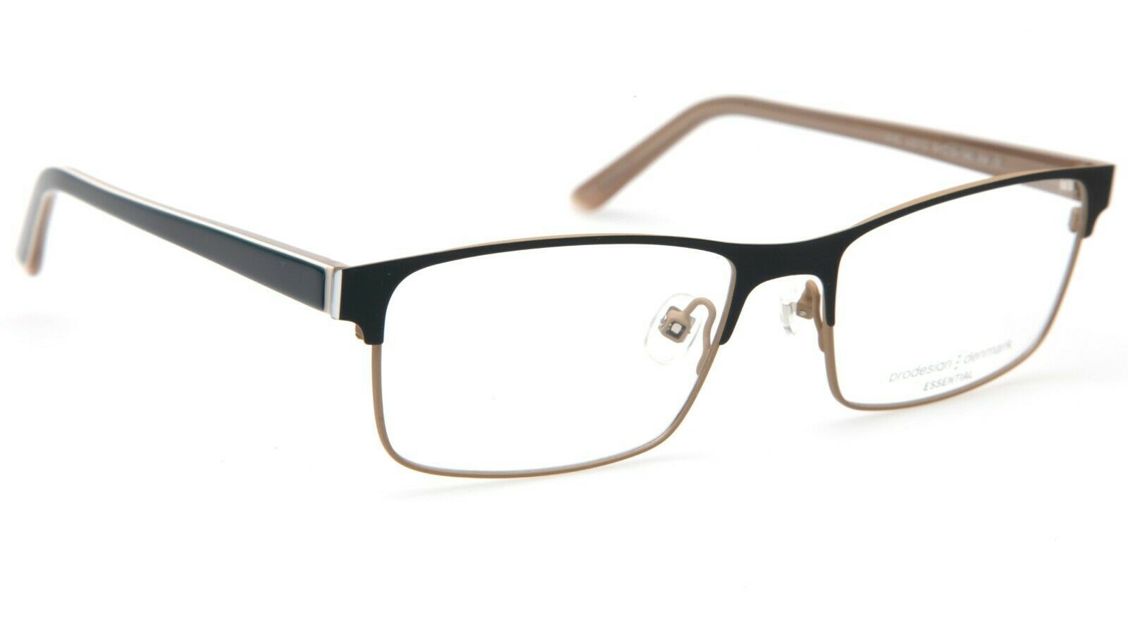 NEW PRODESIGN DENMARK 3142 c.6112 Black EYEGLASSES GLASSES 51-16-140mm ...