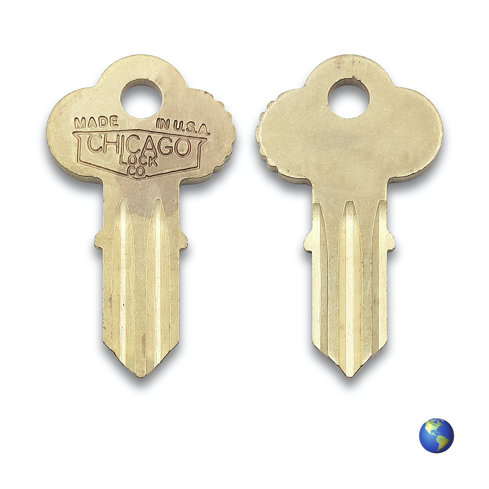 ORIGINAL K2W Key Blanks for Various Products by Chicago Lock Co. (2 ...